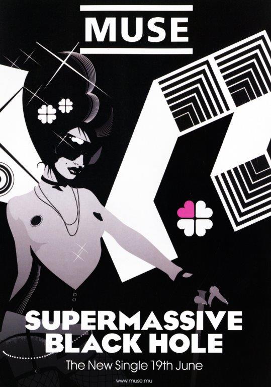 Muse Supermassive Black Hole Album Cover