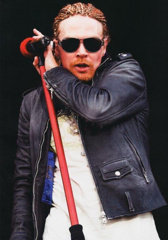 AXL ROSE Guns N Roses Poster Print - prints4u