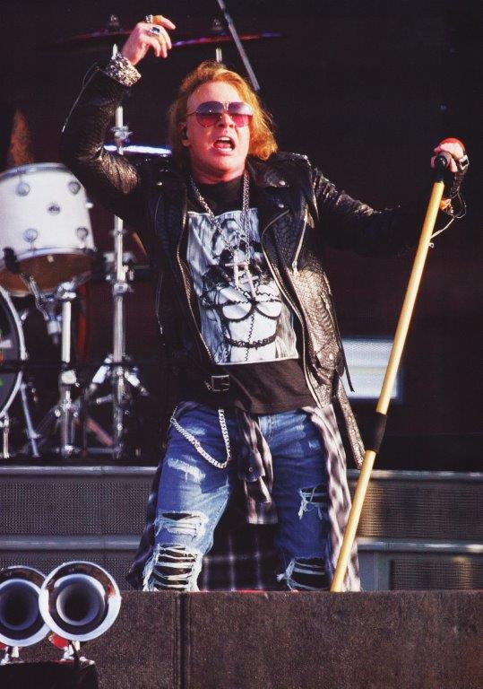 AXL ROSE Guns N Roses Poster Print - prints4u