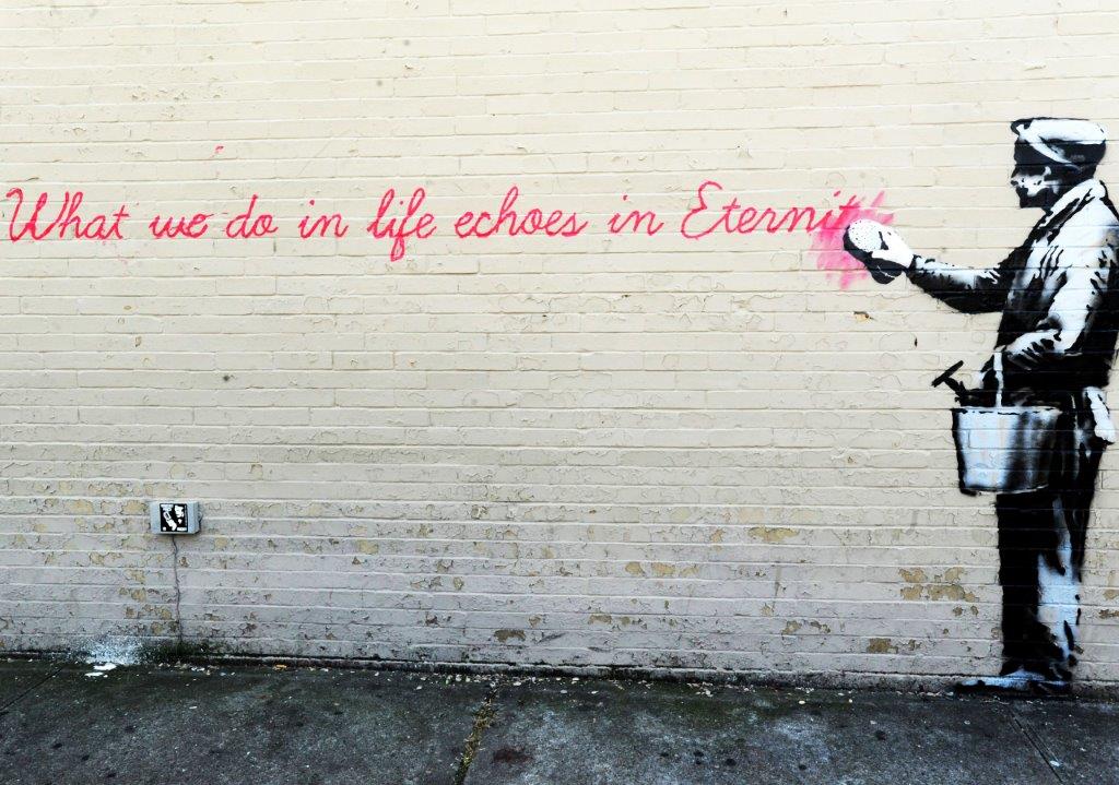 BANKSY Poster Print - prints4u