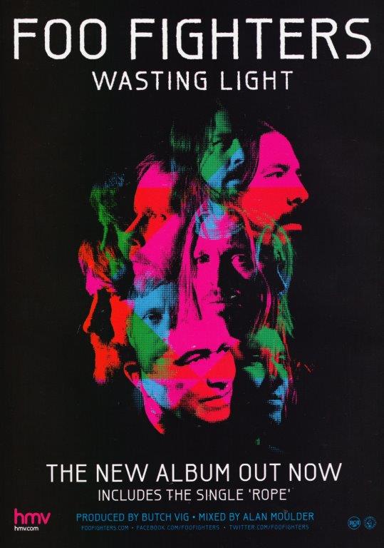 Foo Fighters Posters | Past & Present World Tours | Albums | prints4u