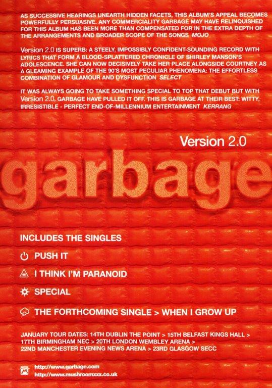 GARBAGE Version 2 Poster Print