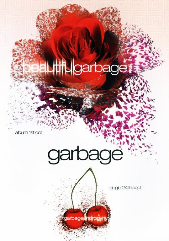 GARBAGE Beautiful Garbage Poster Print - prints4u