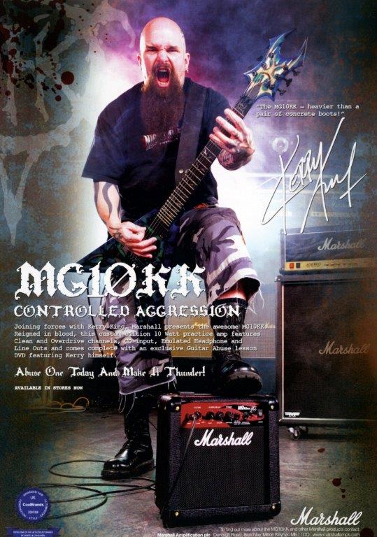 KERRY KING Slayer Poster Print - prints4u