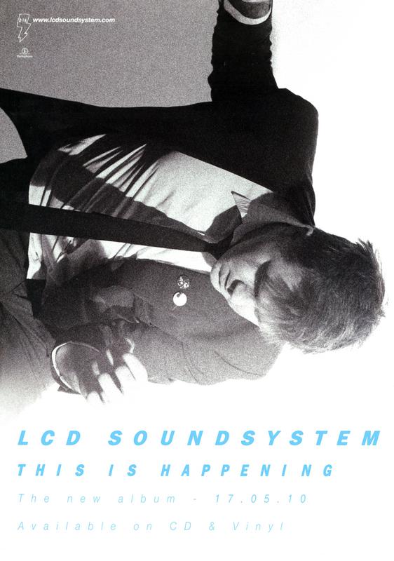 LCD SOUNDSYSTEM This Is Happening Poster