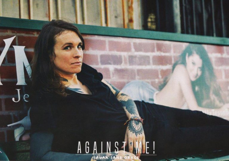 LAURA JANE GRACE Against Me Poster Print - prints4u