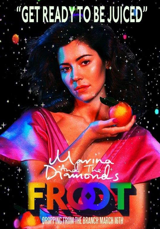 MARINA & THE DIAMONDS Froot Poster Print - prints4u