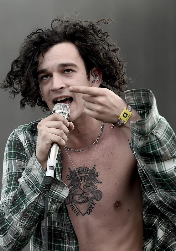 MATT HEALY Singer The 1975 Poster