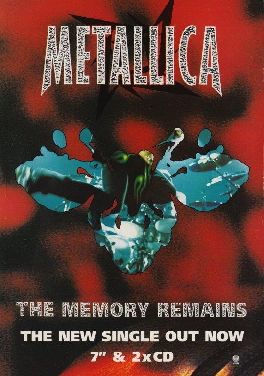 METALLICA The Memory Remains Poster Print - prints4u