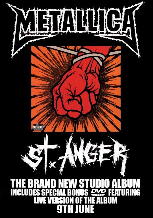 METALLICA St. Anger Poster Print - prints4u