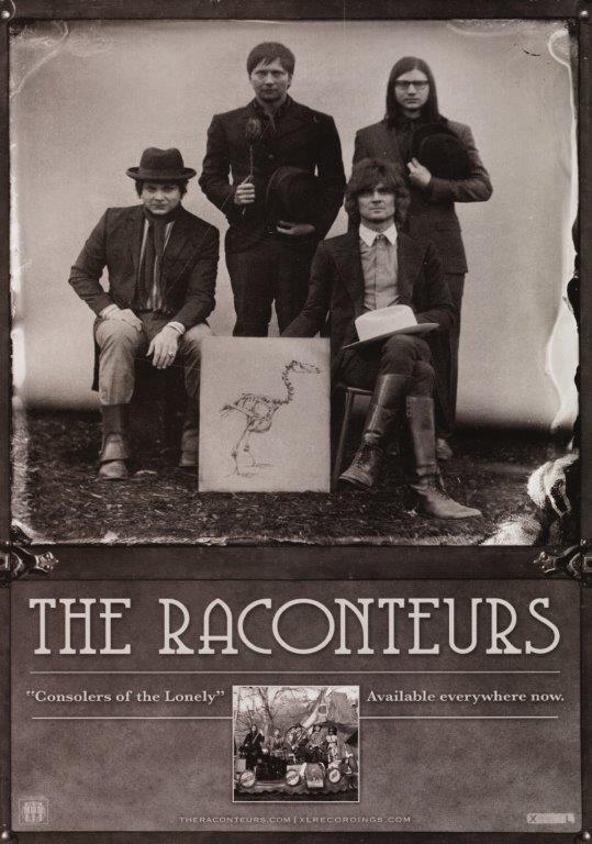 THE RACONTEURS Consolers of the Lonely Poster Print - prints4u