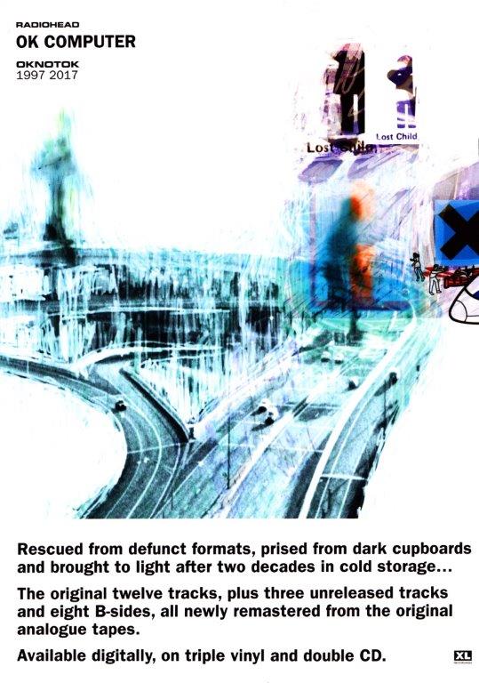 RADIOHEAD 20th Anniversary OK Computer Poster