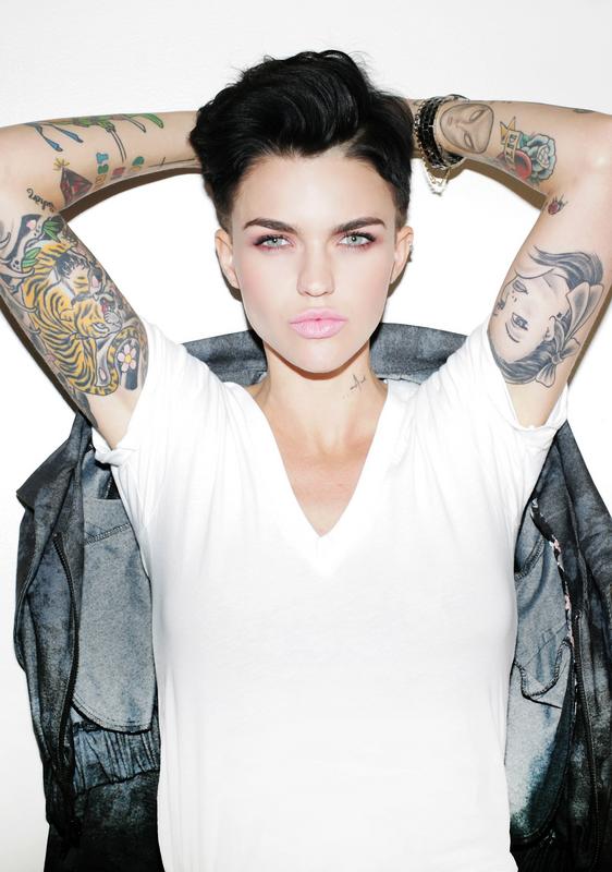 RUBY ROSE DJ Poster Print - prints4u