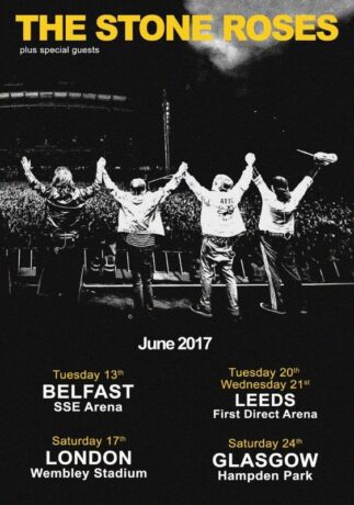 Stone Roses Posters | Classic Albums & Iconic Tour Posters | prints4u