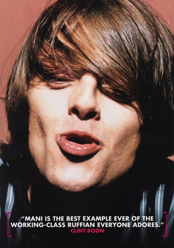 THE STONE ROSES Mani Gary Mounfield Poster