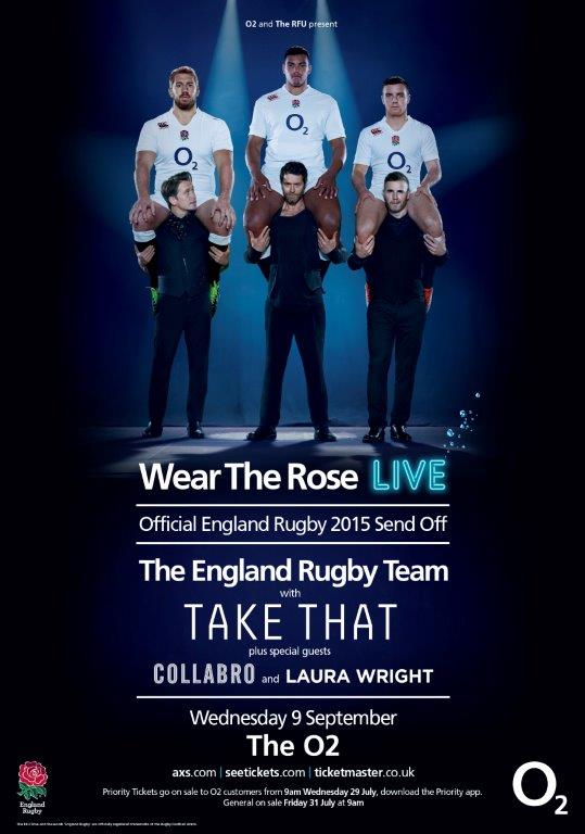 TAKE THAT London o2 Arena Poster Print - prints4u