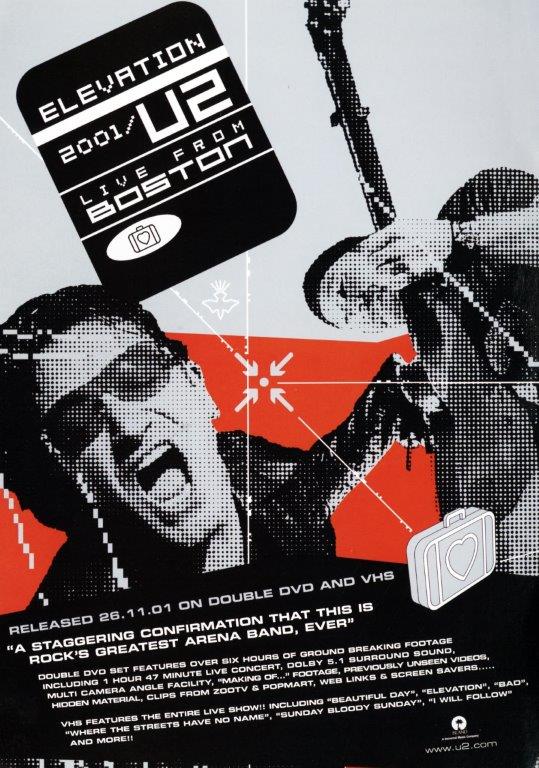 U2 Elevation Tour Poster - prints4u