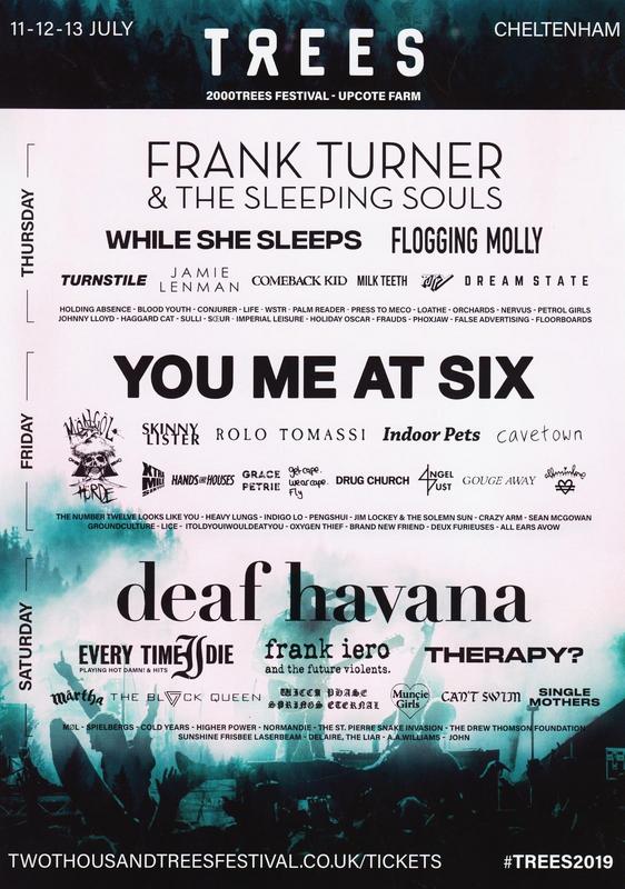 2000 TREES FESTIVAL 2019 Poster Print - prints4u