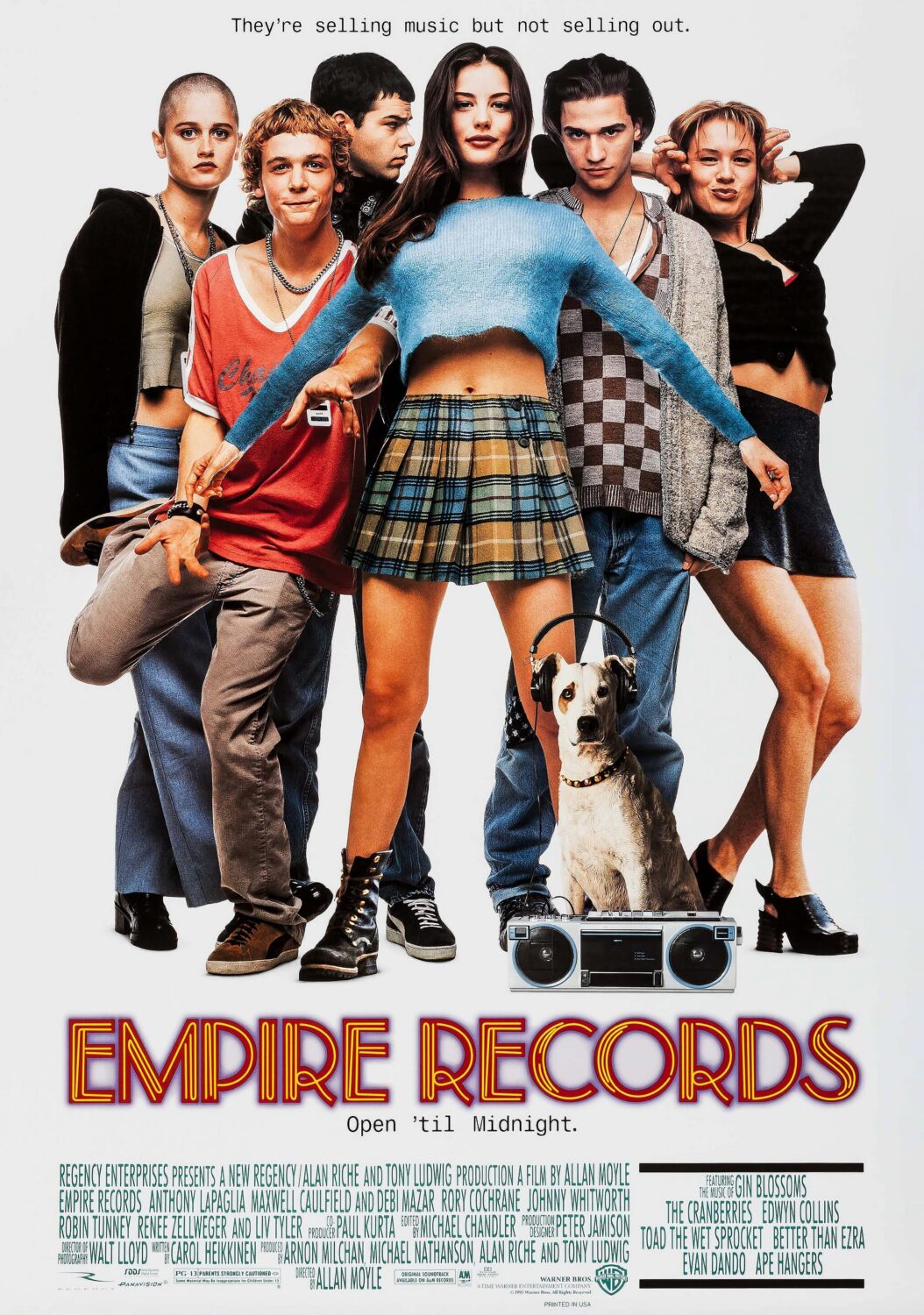 Empire Records Movie Poster - Classic 90's Vintage Poster Print
