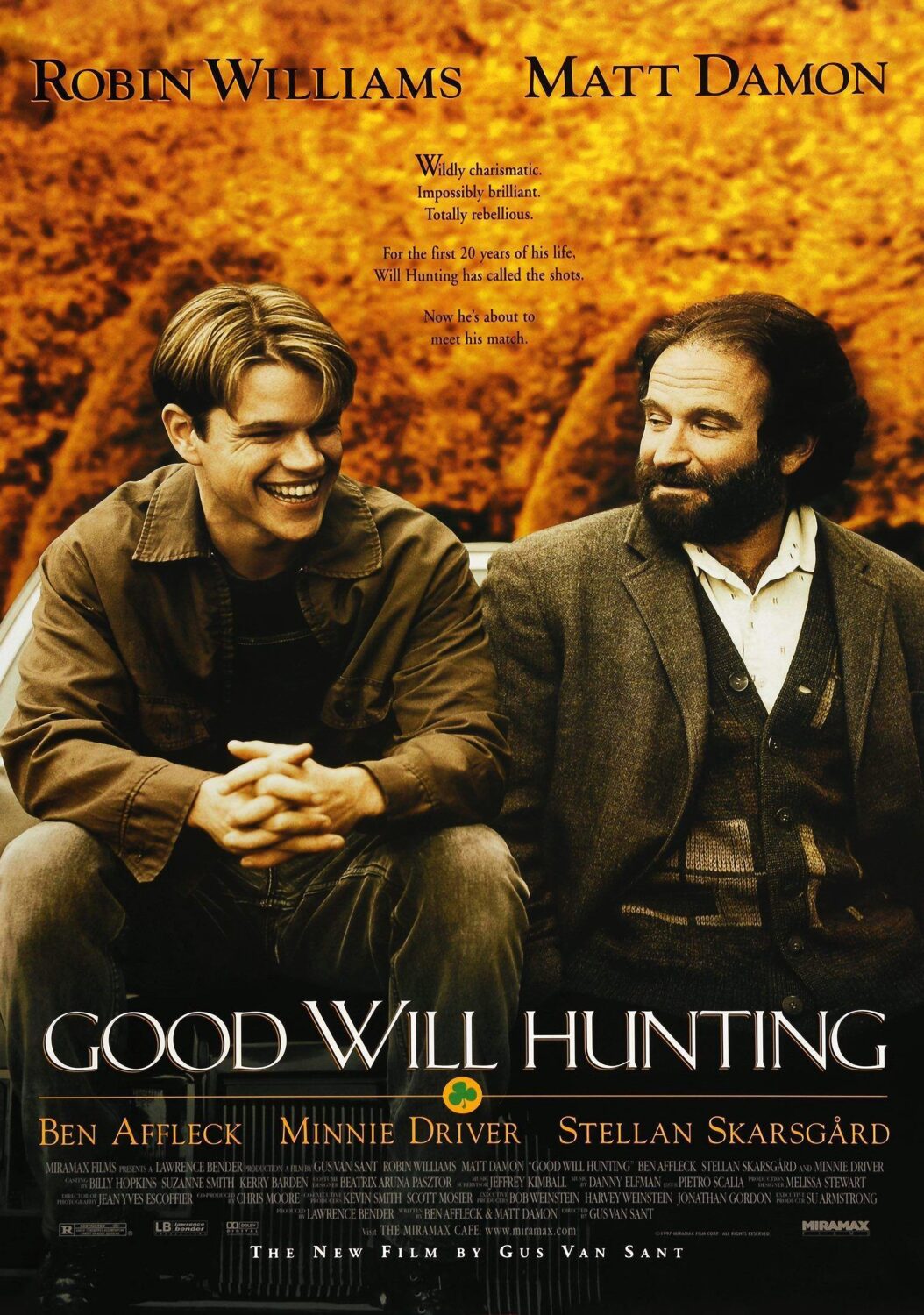 Good Will Hunting Movie Poster - Classic 90's Vintage Poster Print ...