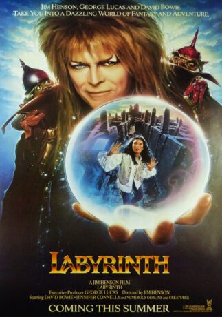 Labyrinth Movie Poster - Classic 80's Vintage Poster Print