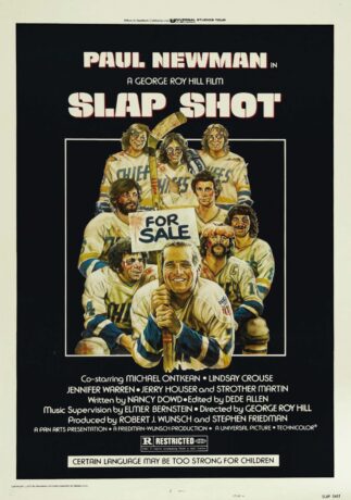 Slap Shot Movie Poster - Classic 70's Vintage Poster Print - prints4u