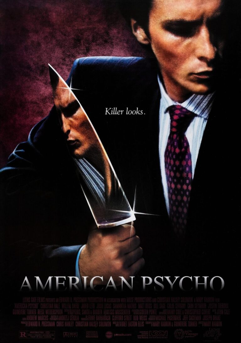 American Psycho Movie Poster - Classic 00's Vintage Poster