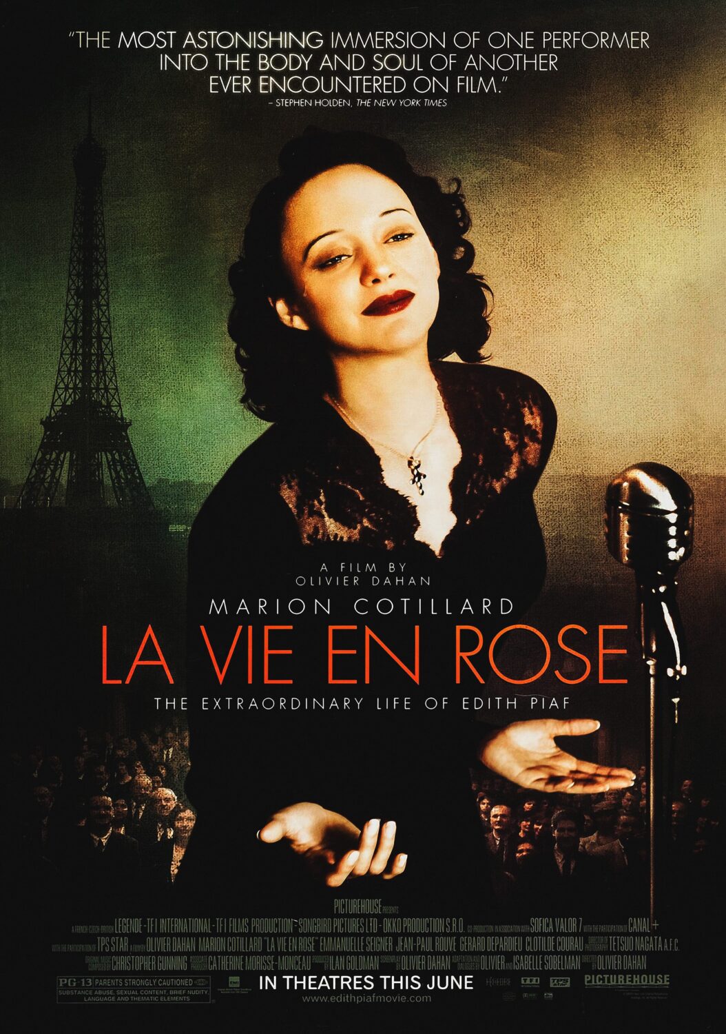 La Vie en Rose Movie Poster - Classic 00's Vintage Poster Print - prints4u