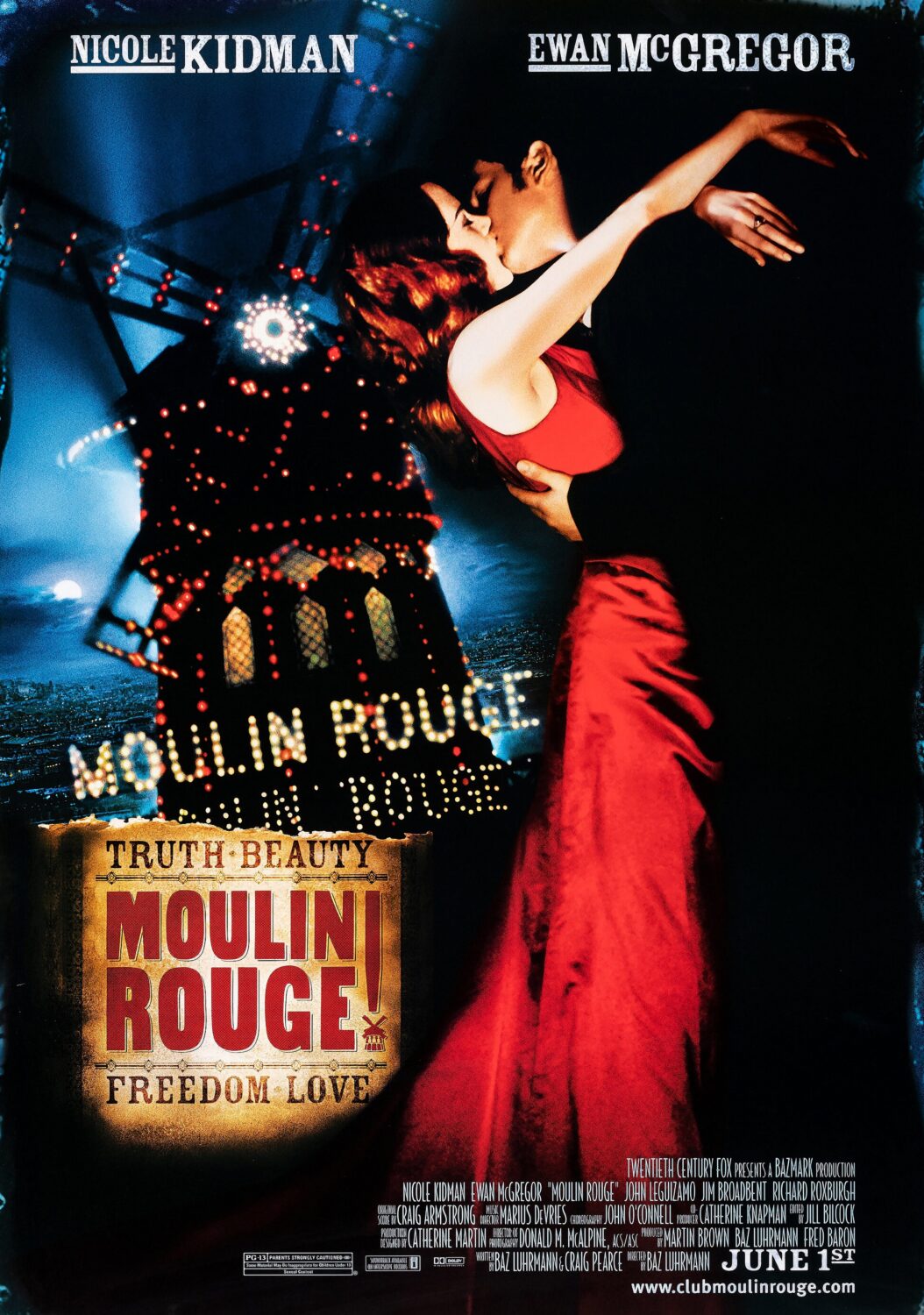 Moulin Rouge Movie Poster - Classic 00's Vintage Poster Print