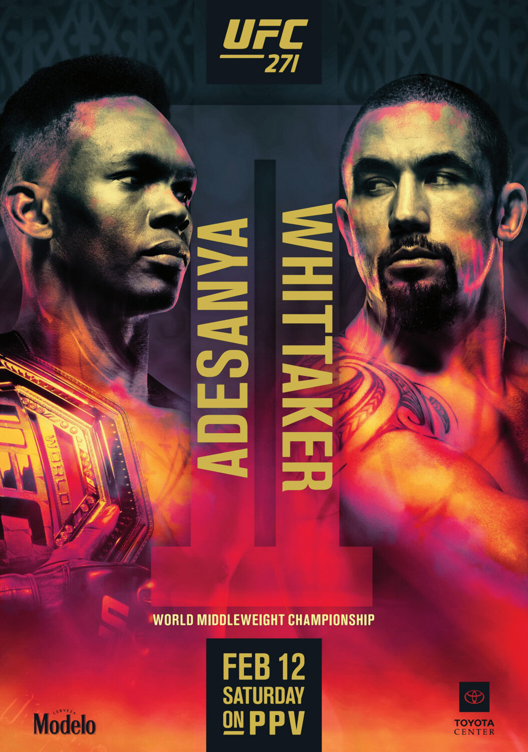 UFC 271 Israel Adesanya vs. Robert Whittaker