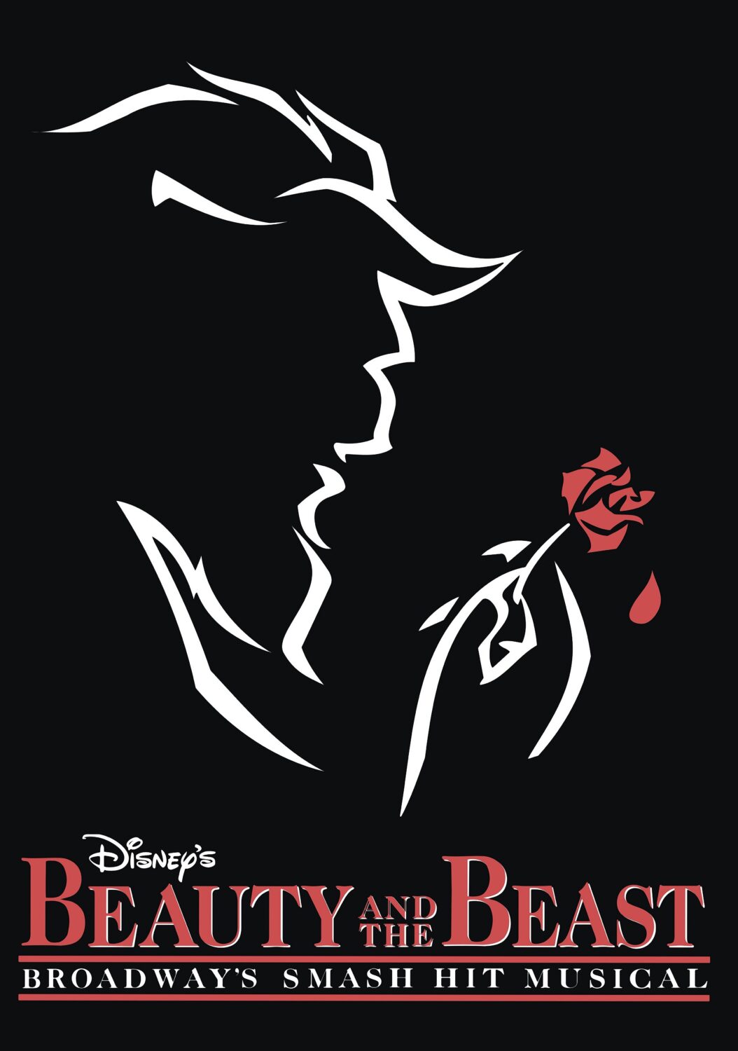 Beauty and the Beast Musical Theatre Poster