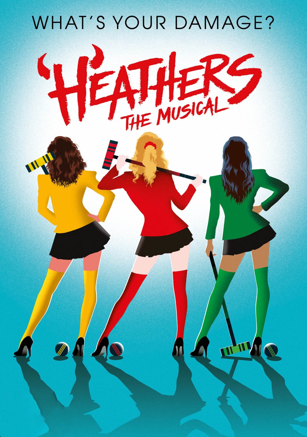 Heathers Musical Theatre Poster