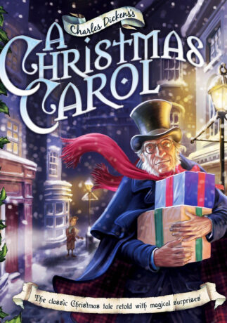 A Christmas Carol by Charles Dickens - Book Cover Poster Print - prints4u