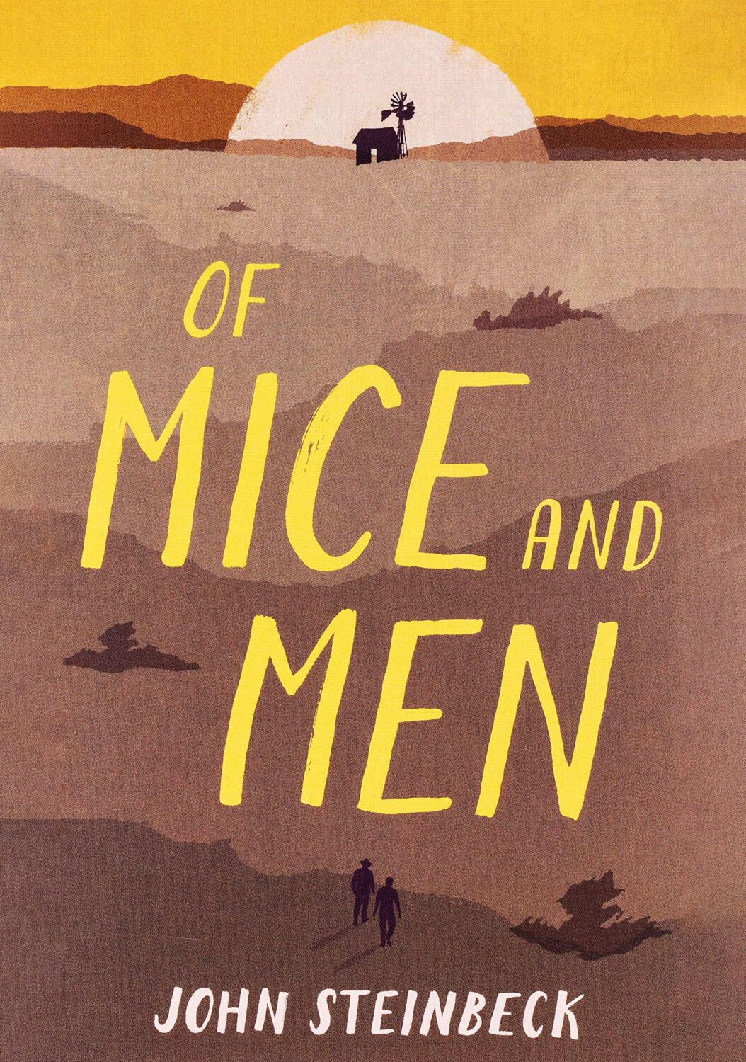 Of Mice and Men by John Steinbeck - Book Cover Poster Print - prints4u