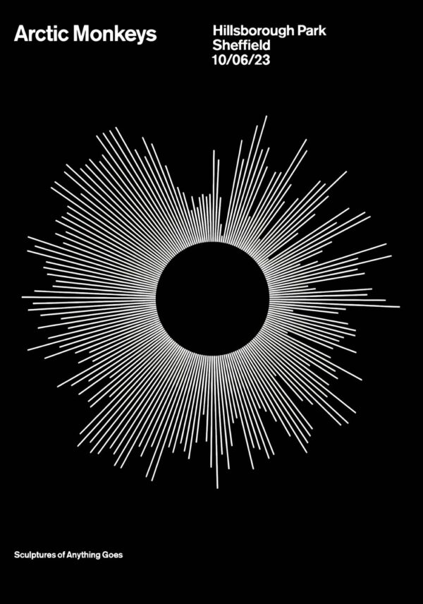 Arctic Monkeys Posters | The Car Album & 2023 Tour Posters