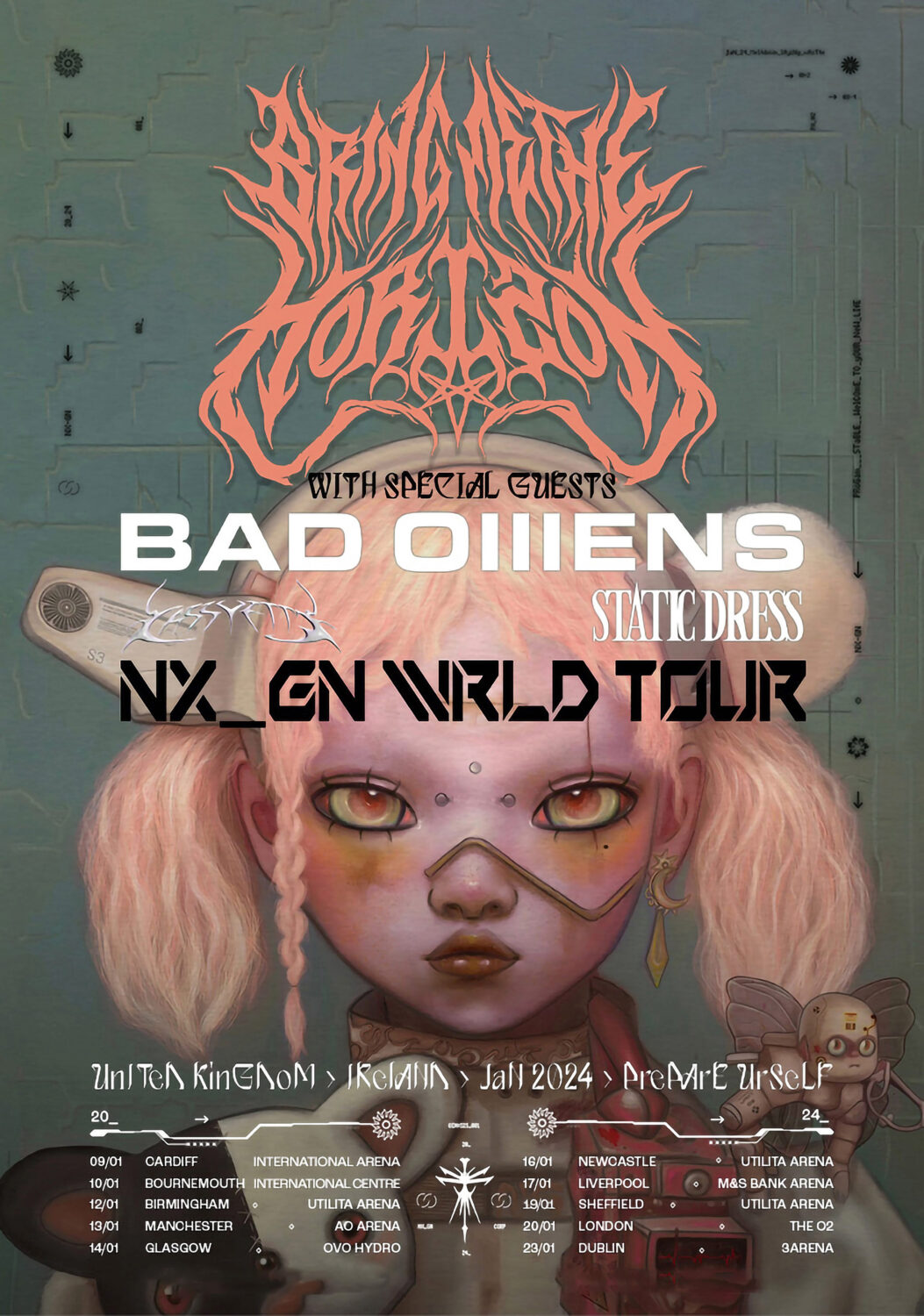Bring Me The Horizon Tour 2024 Usa - Hali Prisca Bring Me The Horizon Tour 2024 Usa - Hali Prisca
