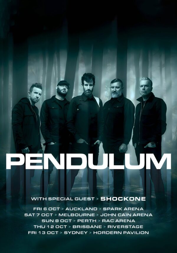 PENDULUM The New Era 2023 Australian Tour Poster