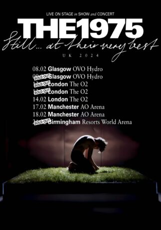 THE 1975 Still…At Their Very Best 2024 UK Tour Poster