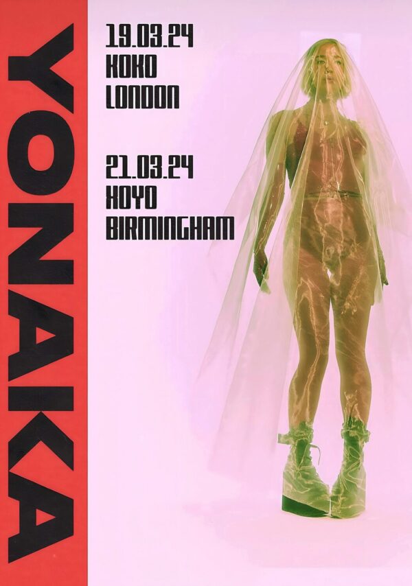 YONAKA Welcome to My House 2024 UK Tour Poster