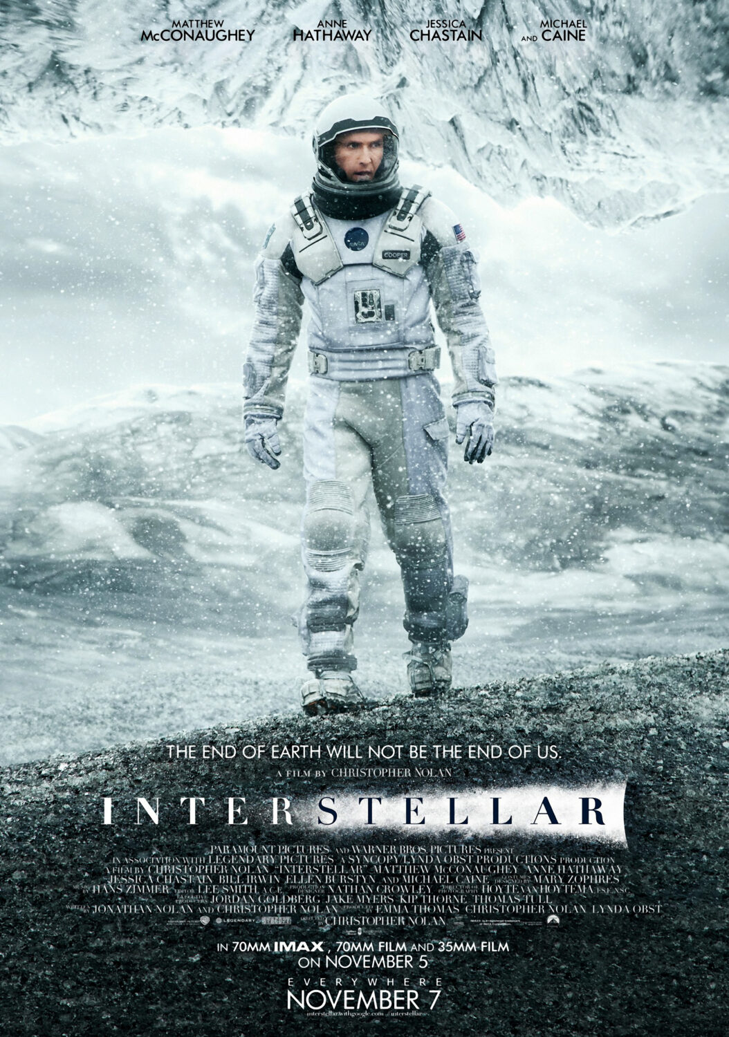 INTERSTELLAR Movie Poster Print