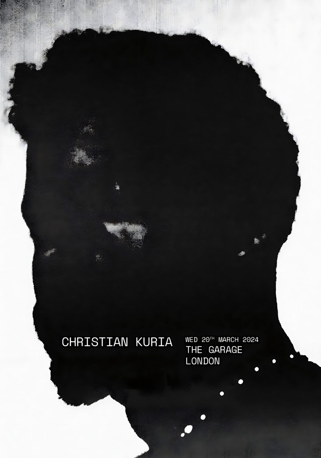 CHRISTIAN KURIA Ride 2024 UK Tour Poster: LONDON Poster