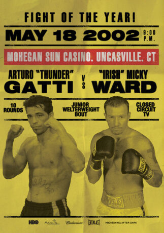 Arturo Gatti vs. Mickey Ward 2002 Fight Boxing Poster
