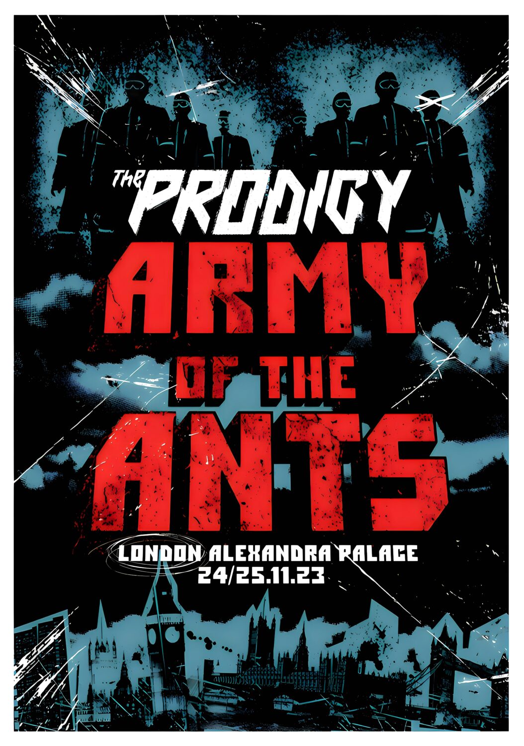 THE PRODIGY Army Of The Ants LONDON Poster