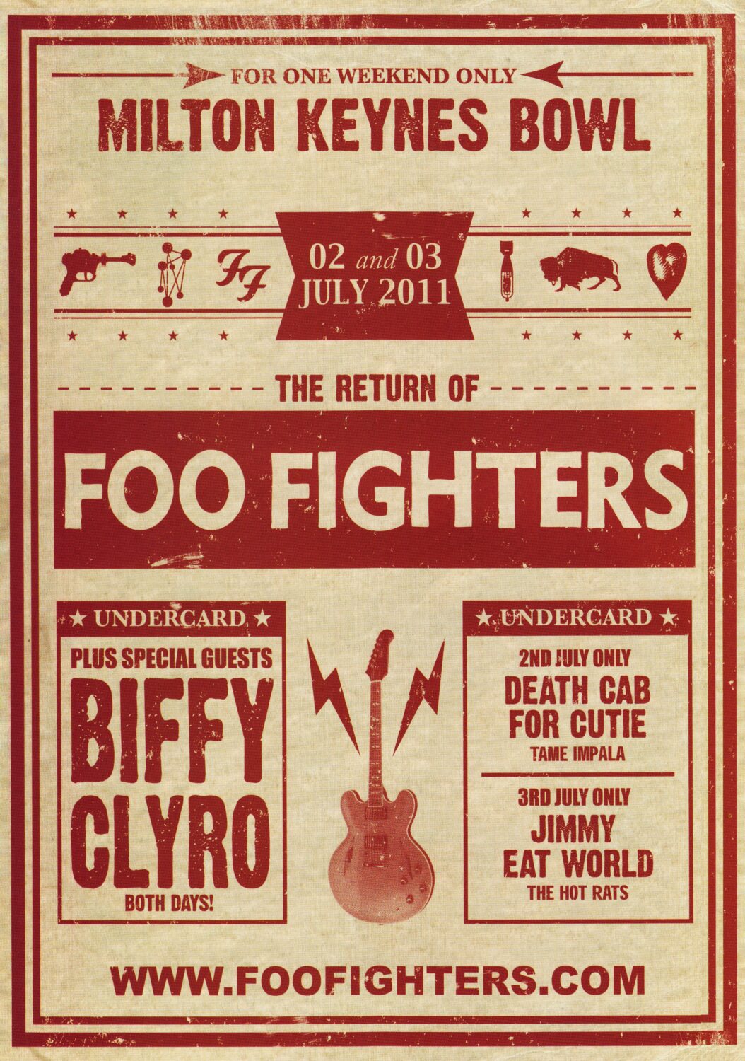 Foo Fighters Posters | World Tour Concert Posters | Album Prints
