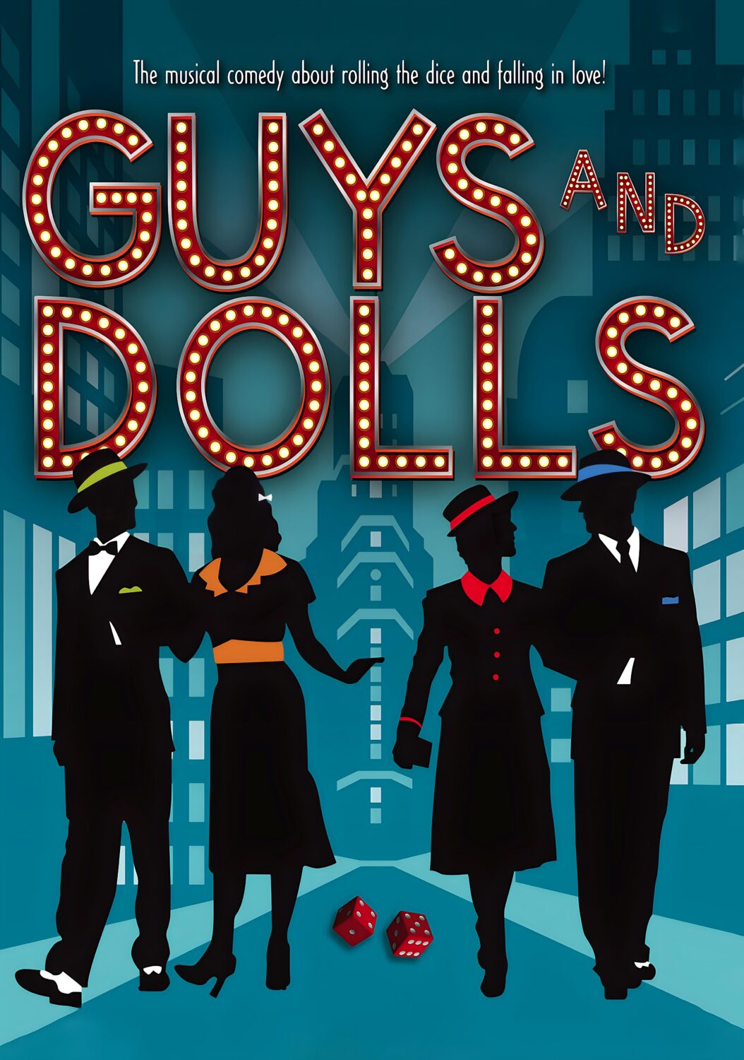 GUYS & DOLLS JR. Musical Theatre West End Broadway Poster