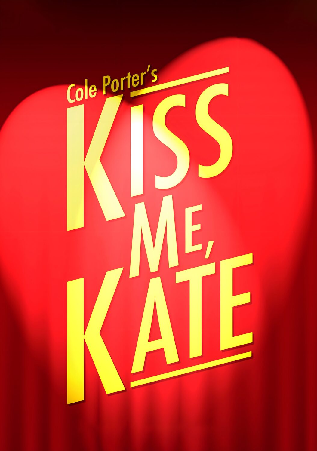 Kiss Me Kate Logo Kiss Me Kate Musical Theatre Embroidery Patch,