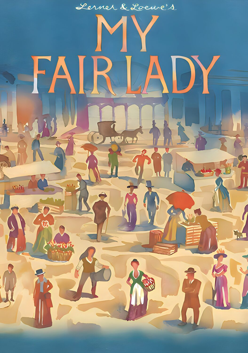 My Fair Lady Musical Theatre Poster