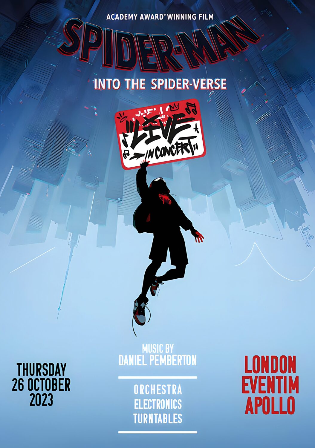 SPIDER-MAN Musical Theatre West End Broadway Poster