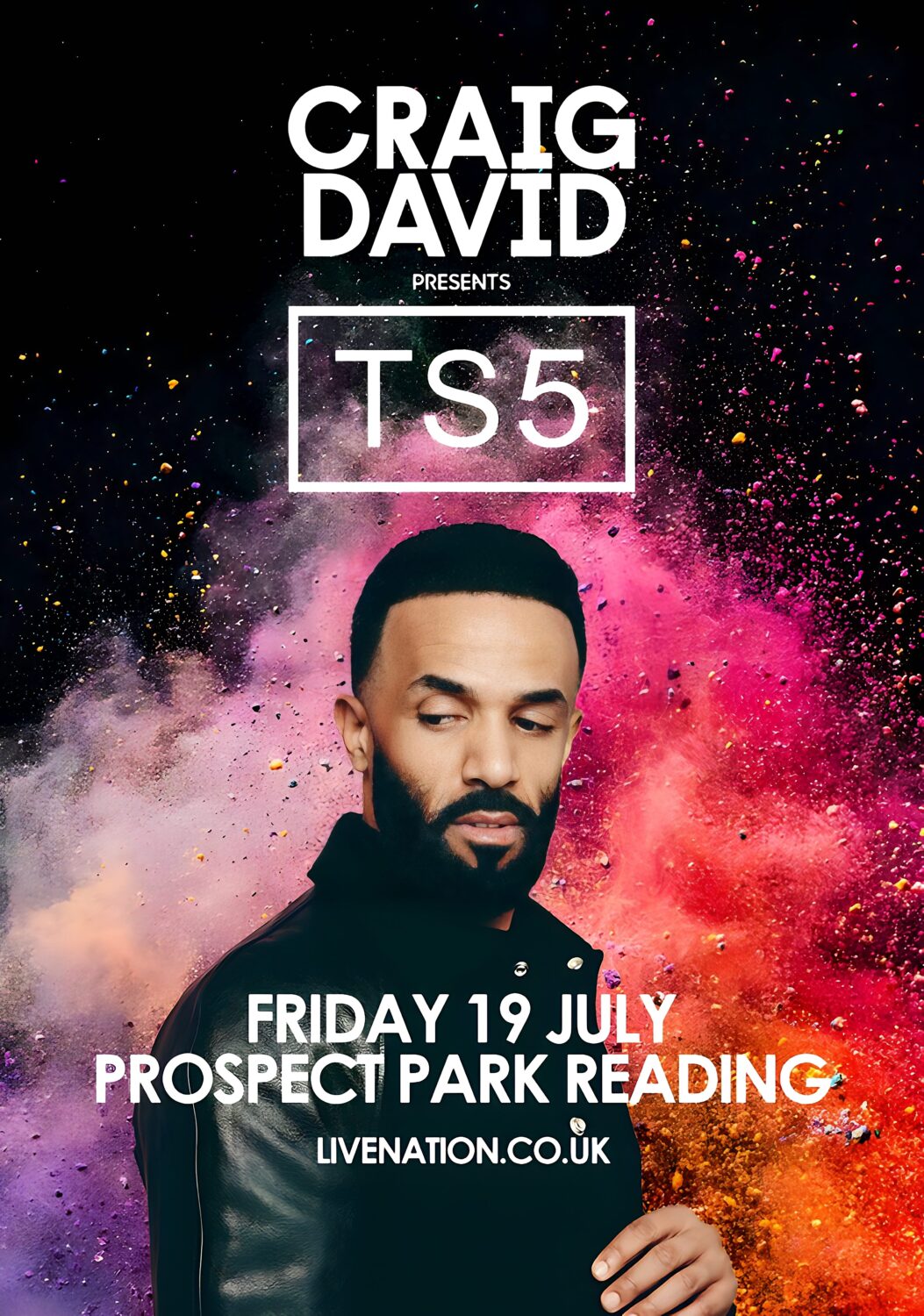 CRAIG DAVID Presents TS5: READING - July 19 2024 Poster