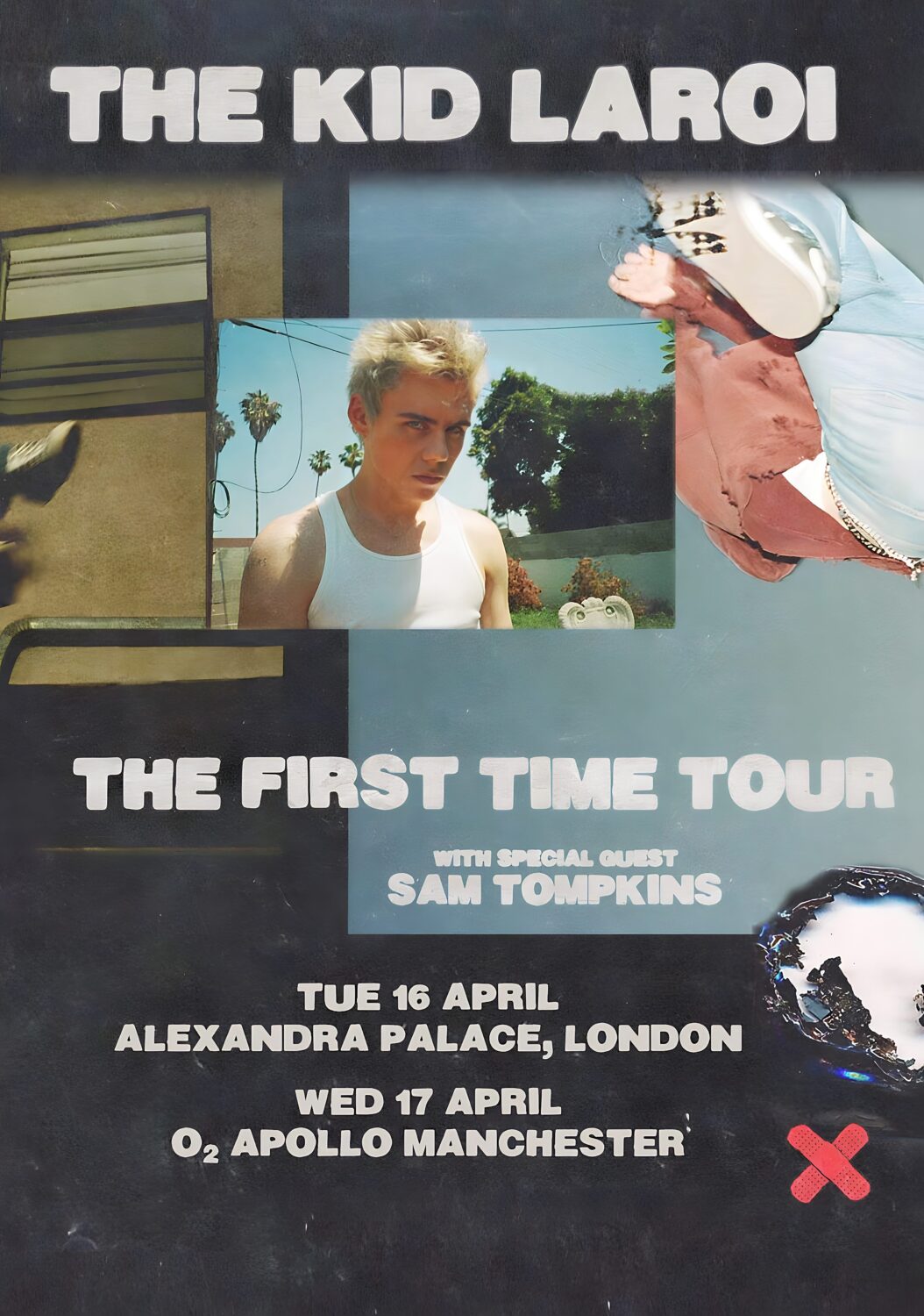 THE KID LAROI 2024 UK Tour: LONDON - MANCHESTER Poster